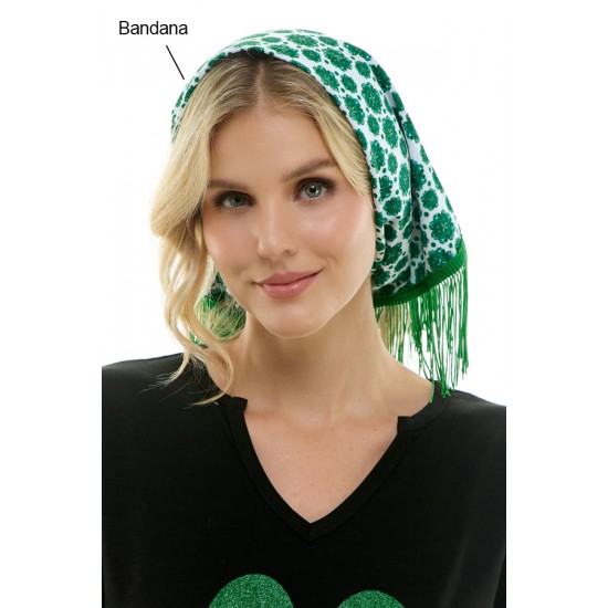 St. Patrick's Day Fringe Bandana | KBW GLOBAL CORP.